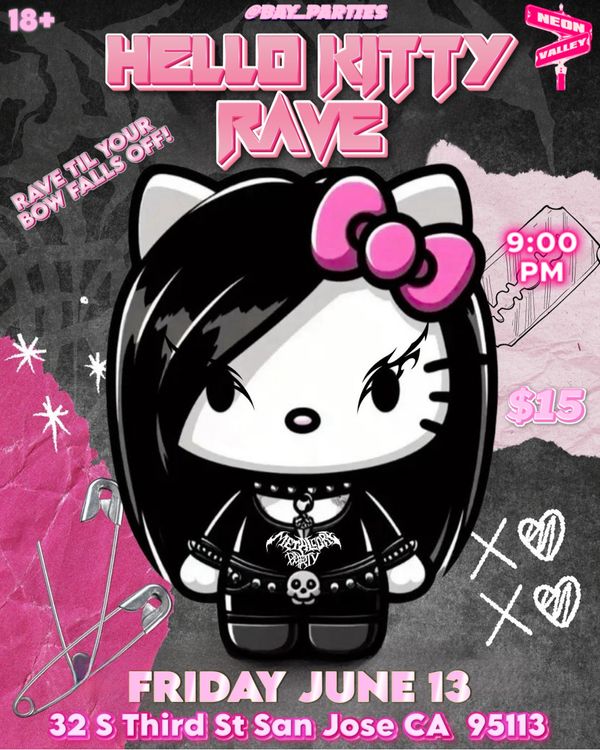 Hello kitty rave ⛓️🎀