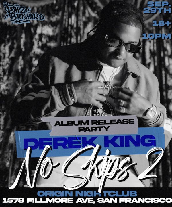 DEREK KING ALBUM RELEASE PARTY