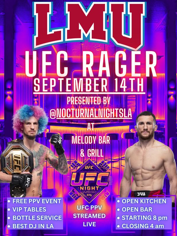 LMU UFC RAGER