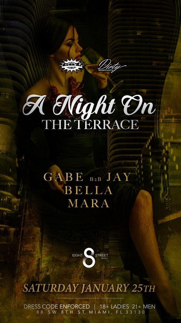 A NIGHT ON THE TERRACE