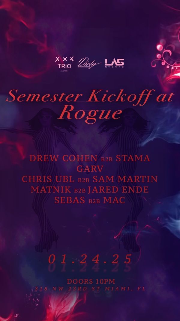 Semester Kickoff at 'Rogue'