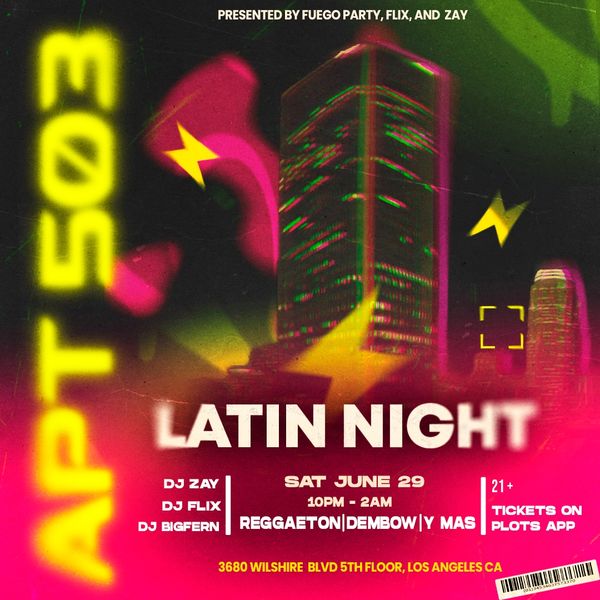 Latin FUEGO night