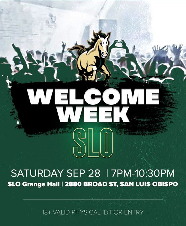 Cal Poly SLO Welcome Week