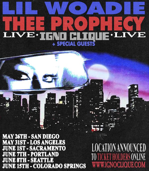 Lil Woadie & Thee Prophecy - LIVE IN Los Angeles